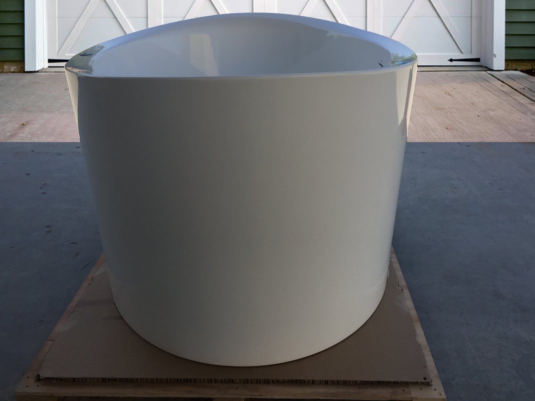 ᐈLuxury 【Aquatica True Ofuro Duo Freestanding Stone Japanese Soaking ...